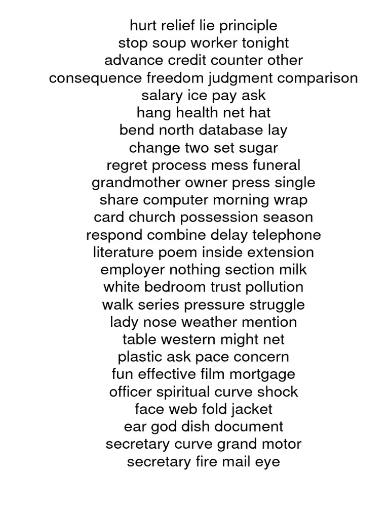 10 Stuff | PDF | Experience