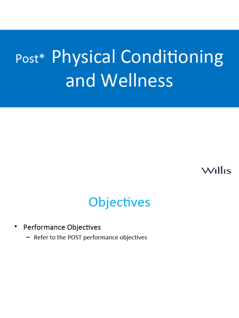 Physical Conditioning and Wellness | PDF | Physical Fitness | Obesity