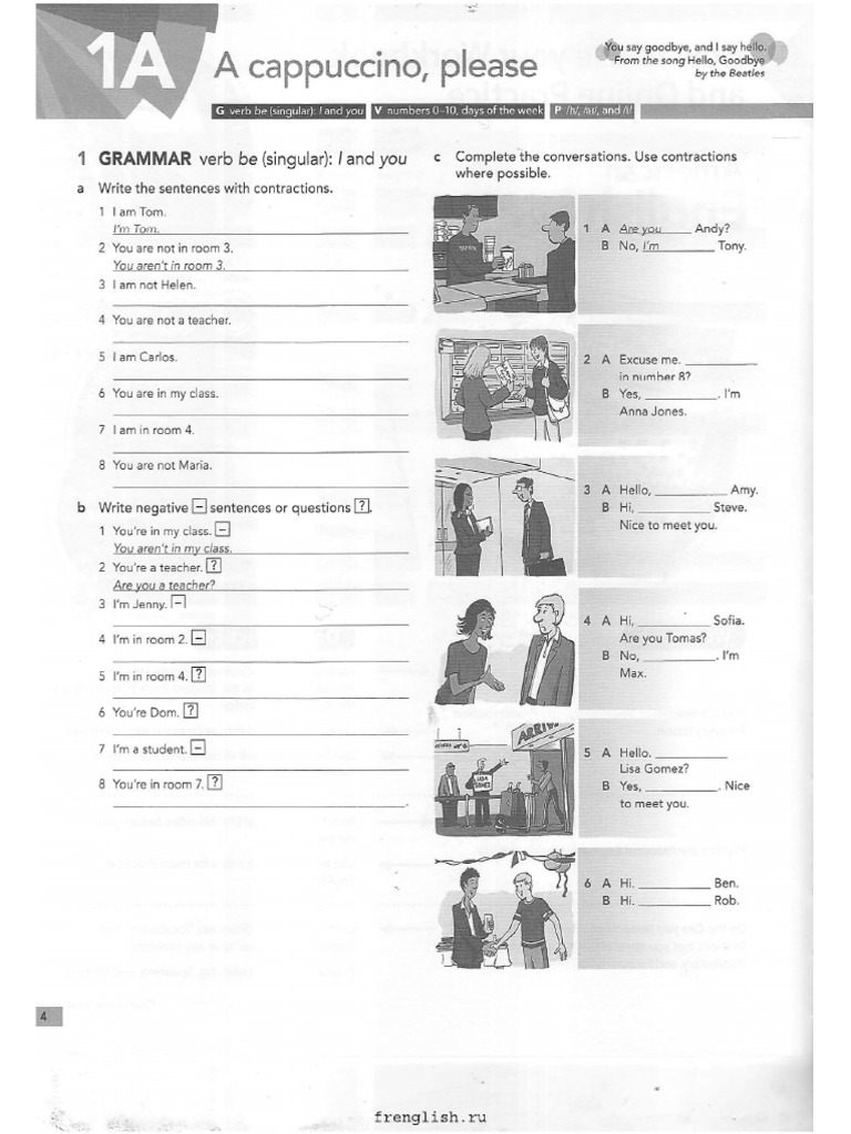 AEF Starter Workbook 1 4 | PDF