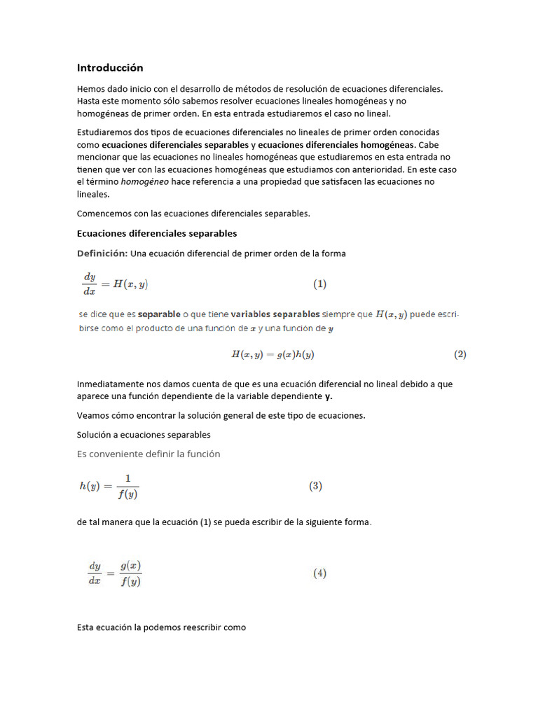 Jarpi Teoria | PDF | Ecuaciones | Ecuaciones diferenciales
