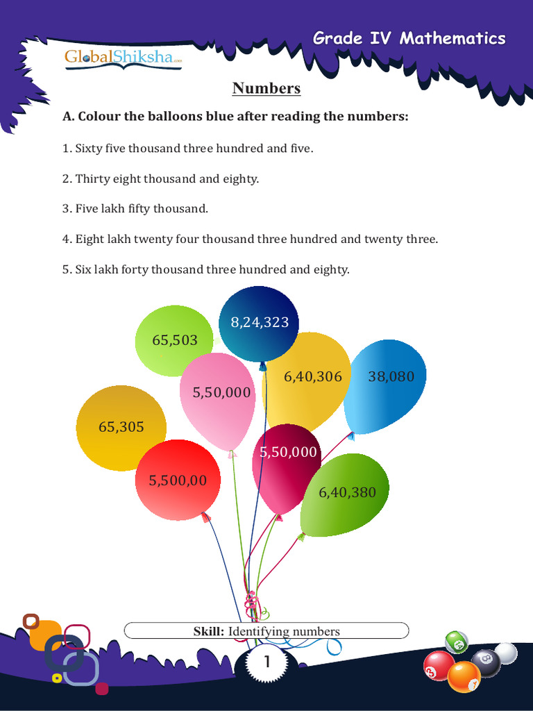 CLASS - 4-Maths | PDF | Mathematics | Science