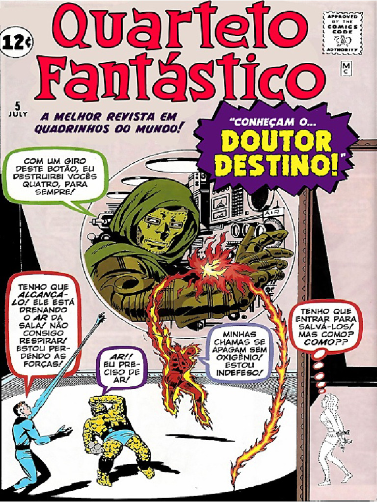 1 - Quarteto Fantástico Vol.1 #5 | PDF