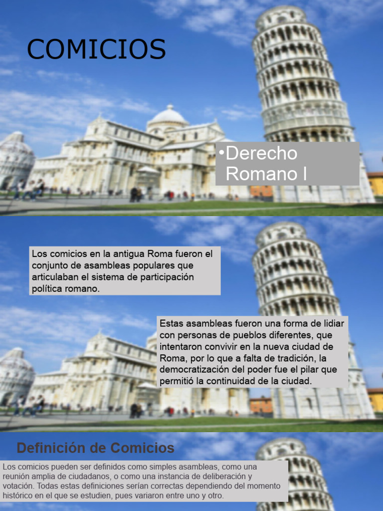 Comicios (Autoguardado) | PDF | Roma antigua | Gobierno