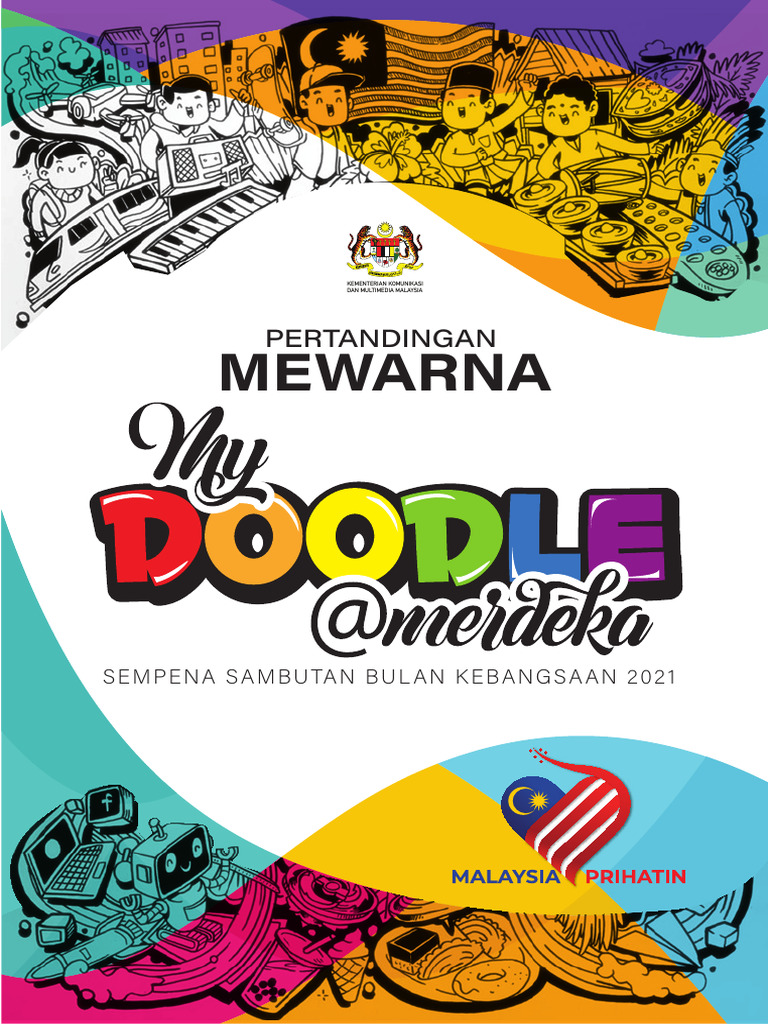 Pertandingan Mewarna My Doodle@Merdeka | PDF