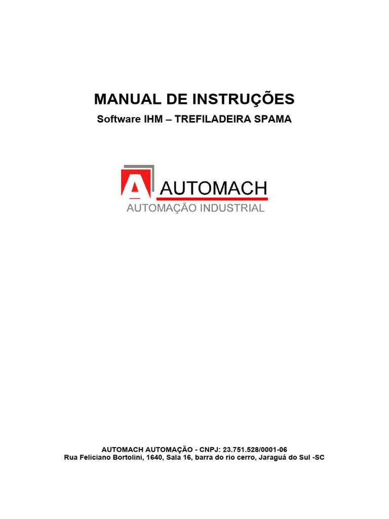 Manual de Instruções | PDF | Informática | Engenharia da Computação Manual de Instruções | PDF | Informática | Engenharia da Computação