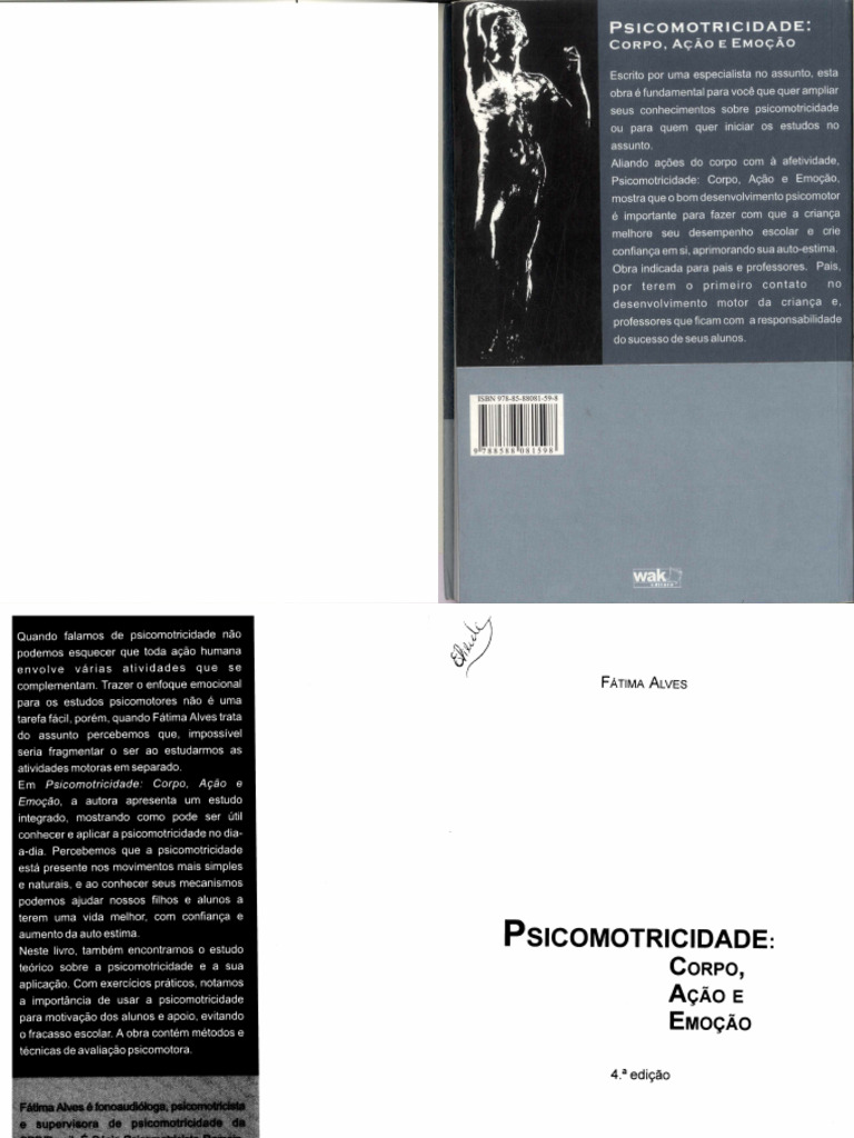 Livro Fátima Alves Psicomotricidade | PDF