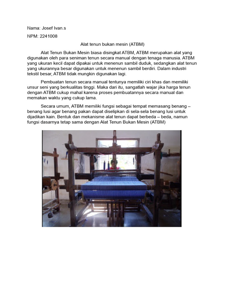 Risalah Mekanisme ATBM | PDF