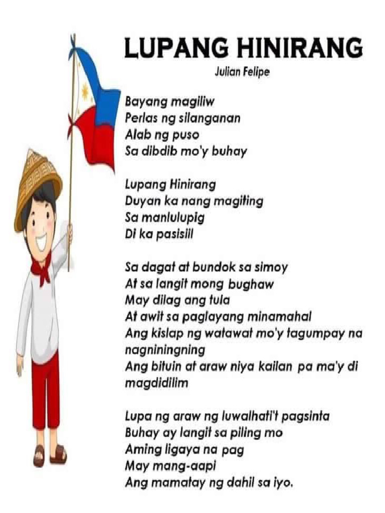 Lupang Hinirang Etc | PDF