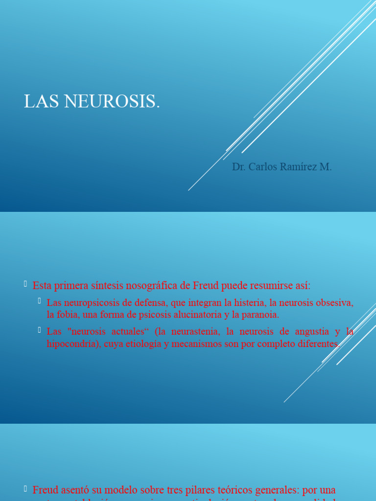 Las Neurosis | PDF | Neurosis | Jacques Lacan