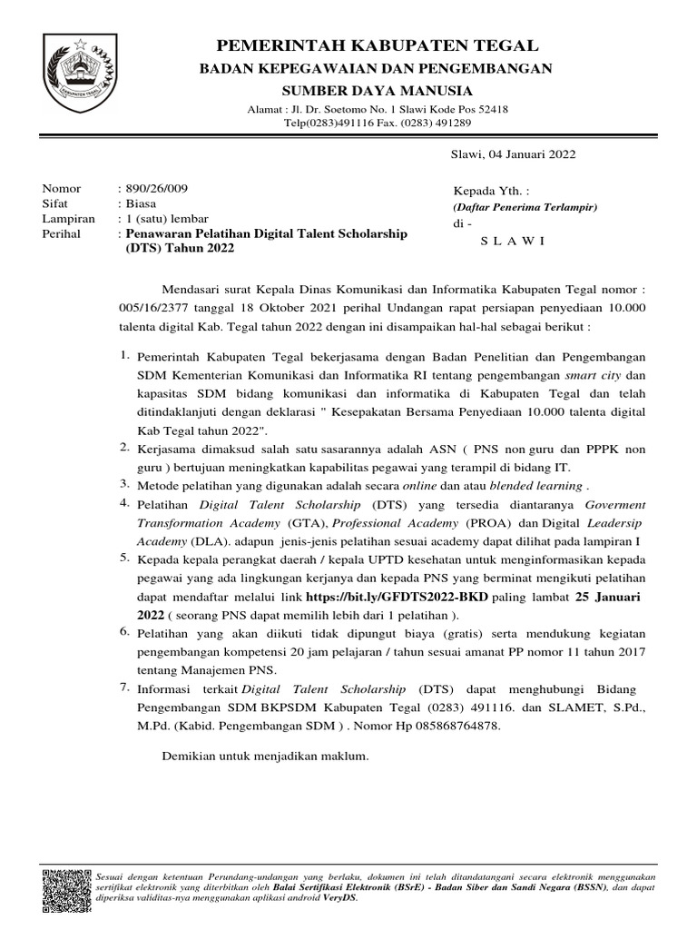 pelatihan digital talent | PDF