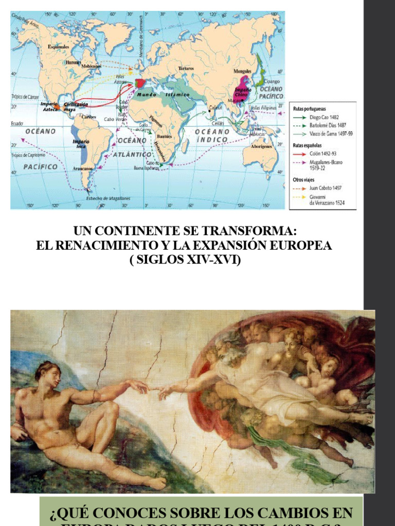 Tema 1 - El Renacimiento y La Expansion Europea | PDF