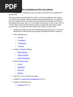GTA San Andreas Missions List - All Story Missions Guide | PDF