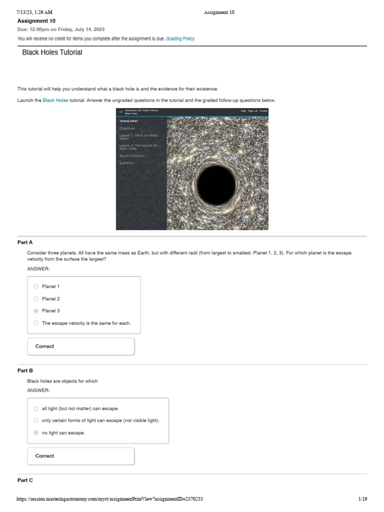 Assignment 10 | PDF | Stars | Supernova