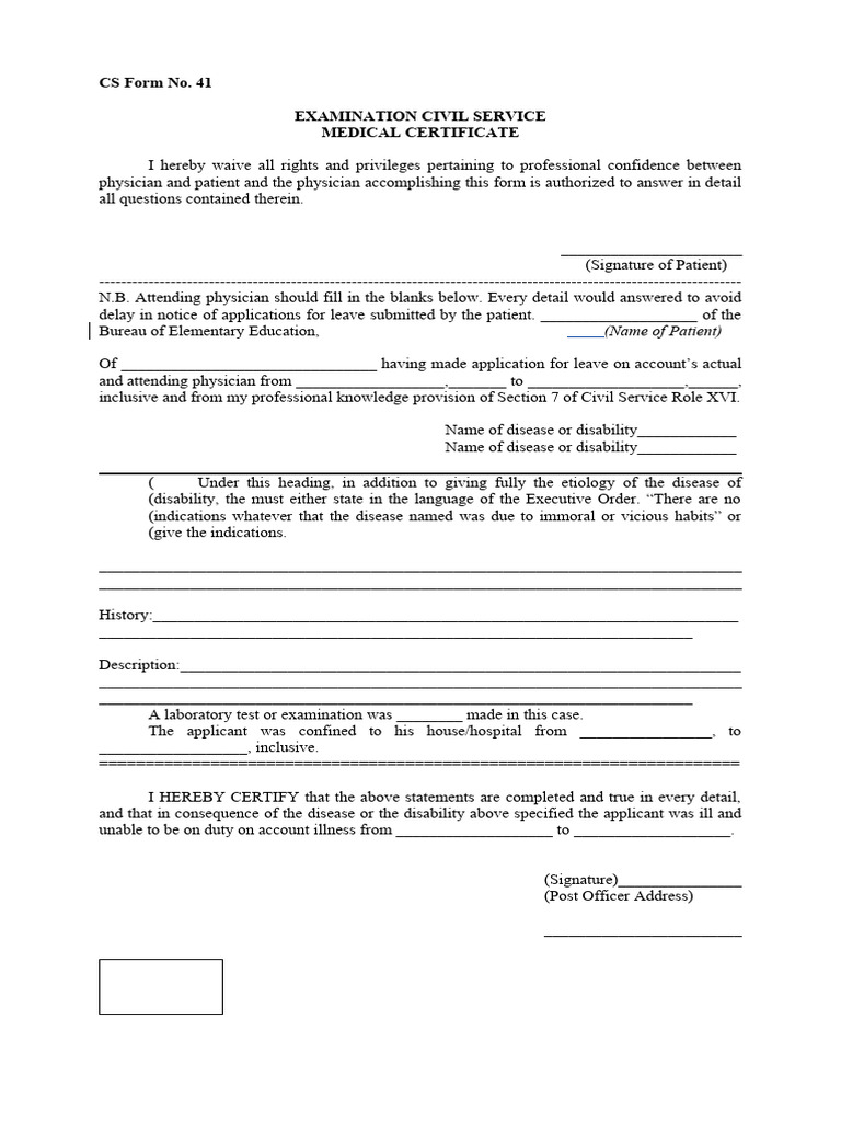 Form No. 41 | PDF | Public Services | Social Programs