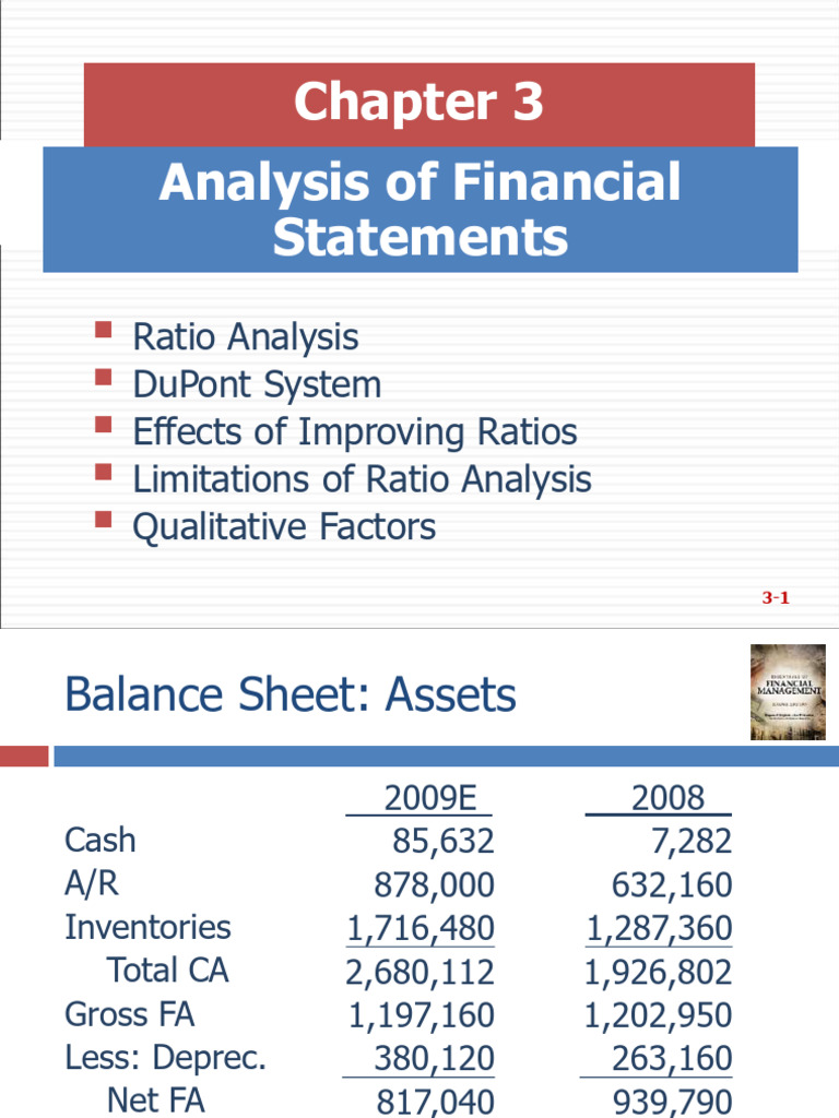 EFM2e, CH 03, Slides | PDF | Return On Equity | Equity (Finance)