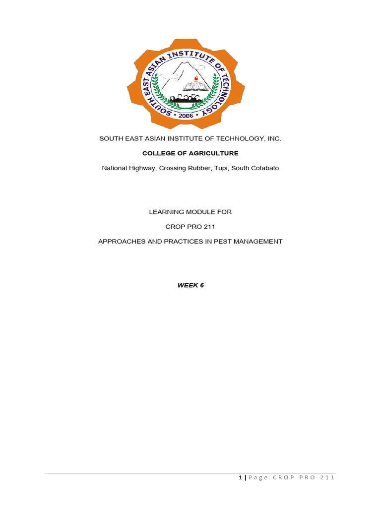 Regulatory Control in Plant Quarantine | PDF | Plant Pathology | Pest ...
