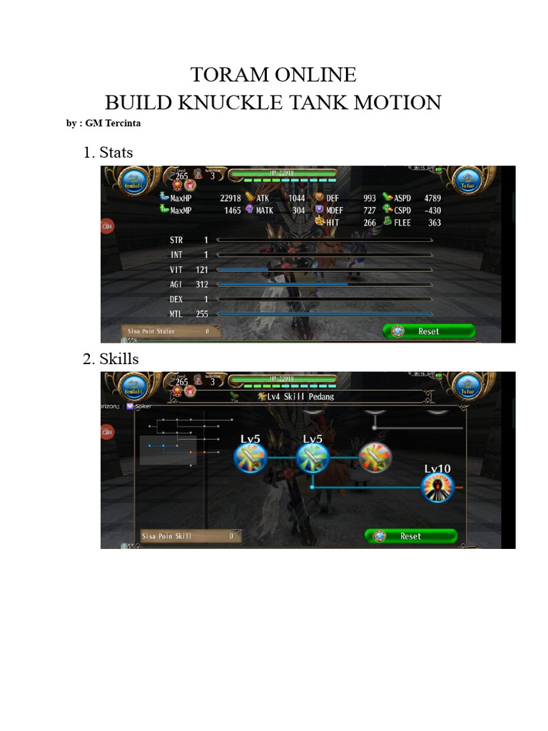 Build Knuckle Tank Motion | PDF