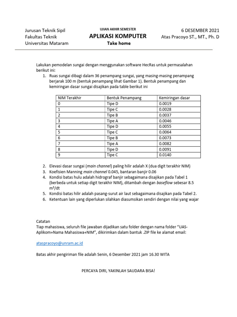 UAS Aplikom 6 Des 2021 | PDF