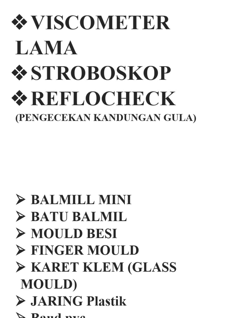 Alat Dan Bahan Lab Di Lemari Bawah | PDF