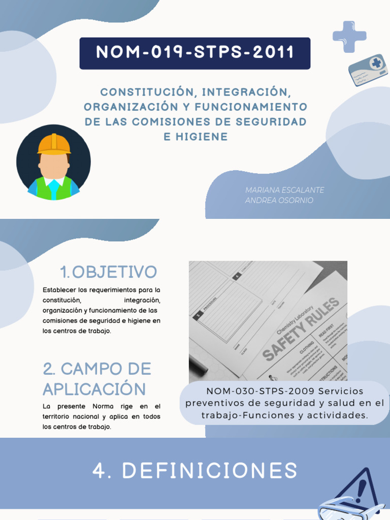 Nom 019 STPS 2011 | PDF | Finanzas y dinero