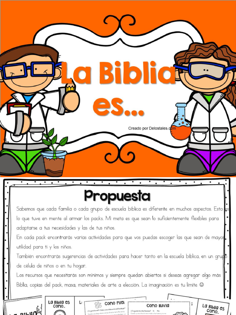 La Biblia Es Por de Los Tales | PDF