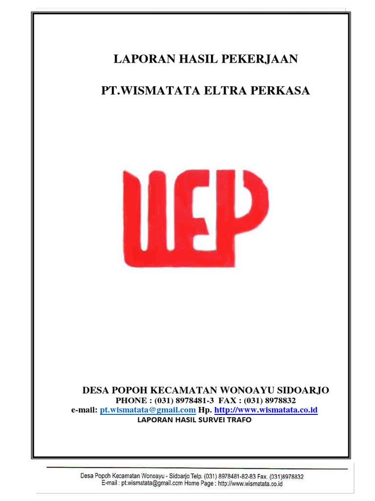 Laporan JAPFA COMFEED WONOAYU | PDF