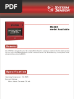 MCP M400K System Sensor | PDF | Electrical Engineering | Manufactured Goods