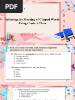Clipped Words | PDF