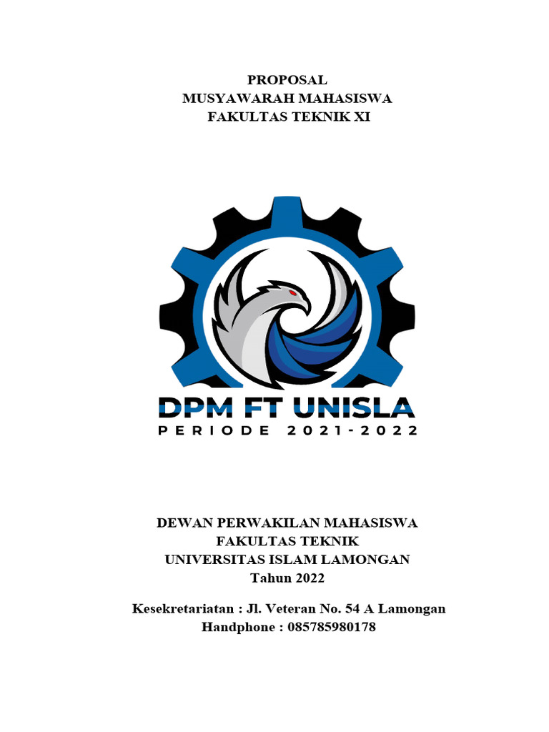 Proposal Musma DPM FT | PDF