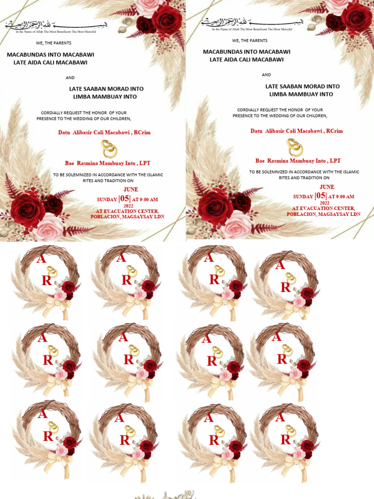 Wedding Inv | PDF