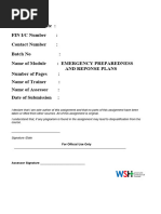 Fire Drill Report Template | PDF