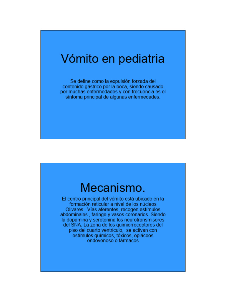 Vomito PDF | PDF | Vómitos | Medicina CLINICA