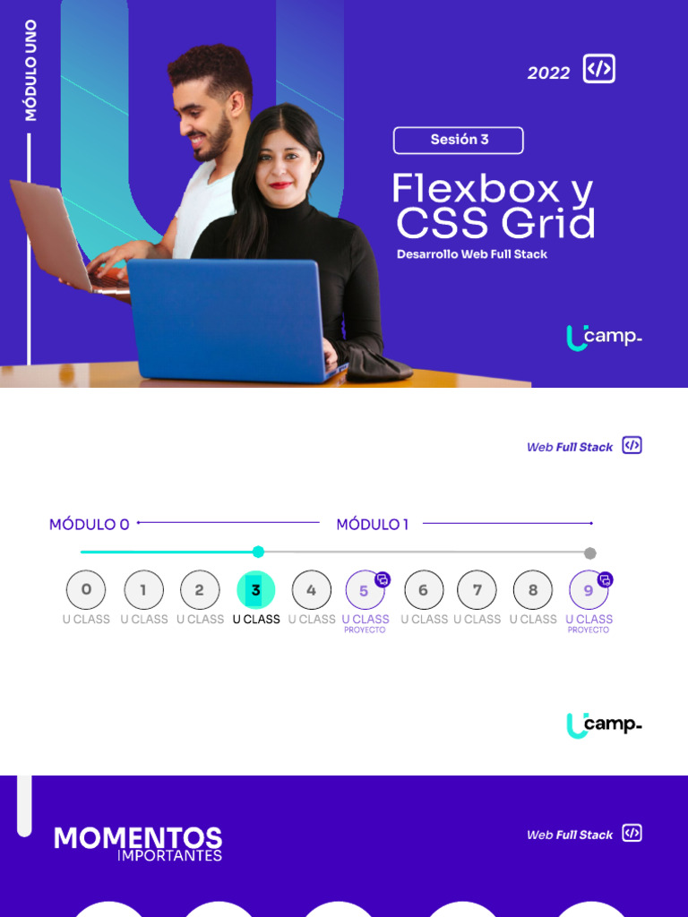 Semana 3 - Flexbox y CSS GRID | PDF | Tecnologías de la información | Hipertexto