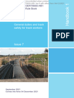 COSS Controller of Site Safety Keypoint Card 2019 Iss12 | PDF | Rail ...