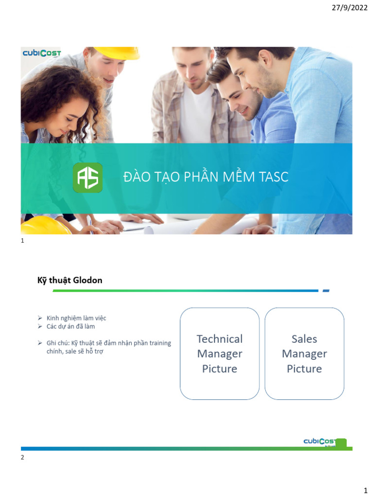 Cubicost TAS Training Overview | PDF | Computers