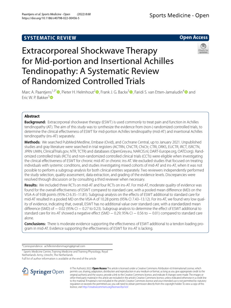 2022 Article 456 | PDF | Randomized Controlled Trial | Systematic Review