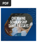 Networking Essay For Chevening Scholarship | PDF | Leadership | Essays