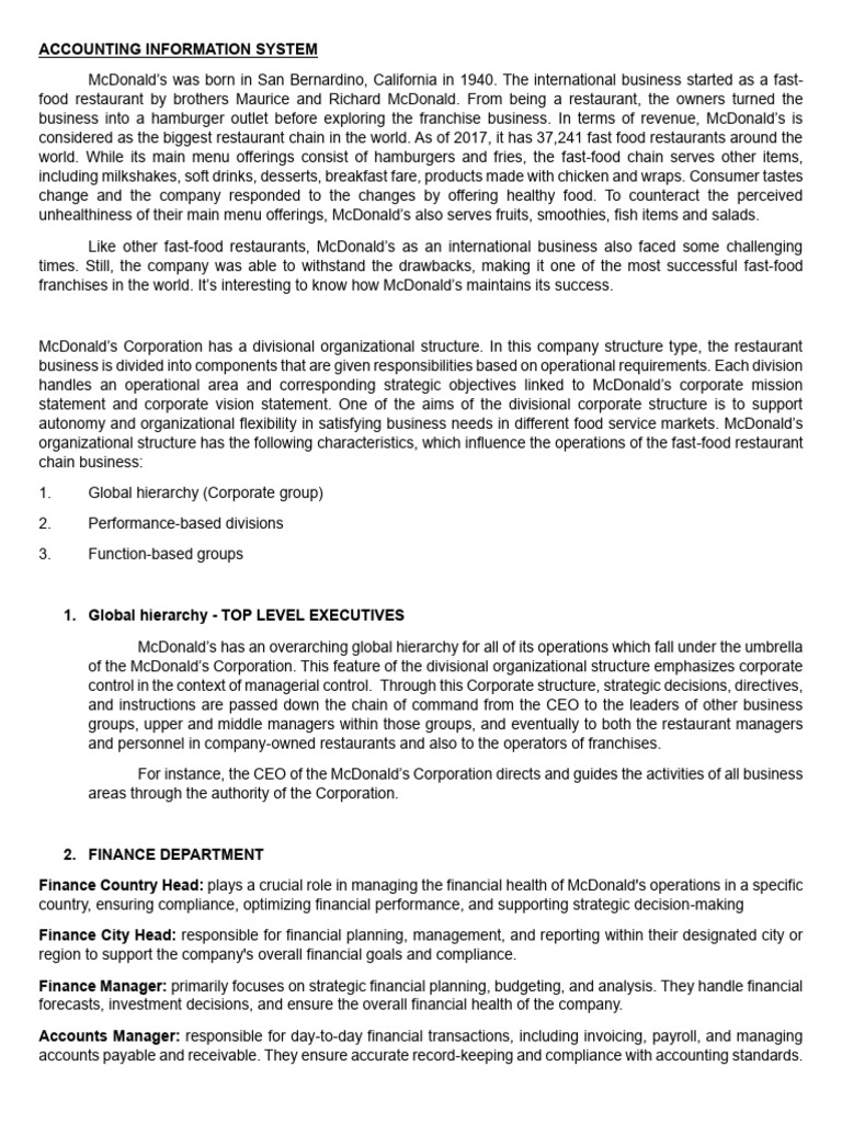 Notes On Ais Mcdo Pdf