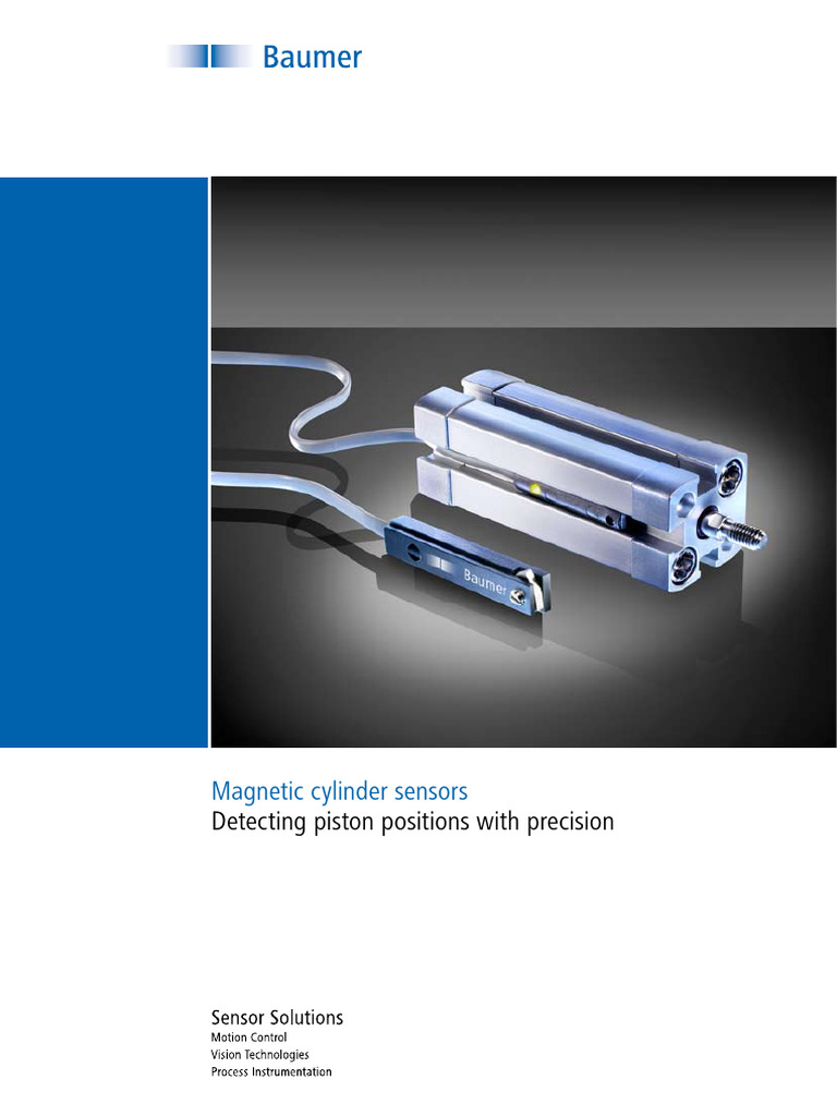 Magnetic Cylinder Sensor Overview | PDF | Electrical Engineering ...