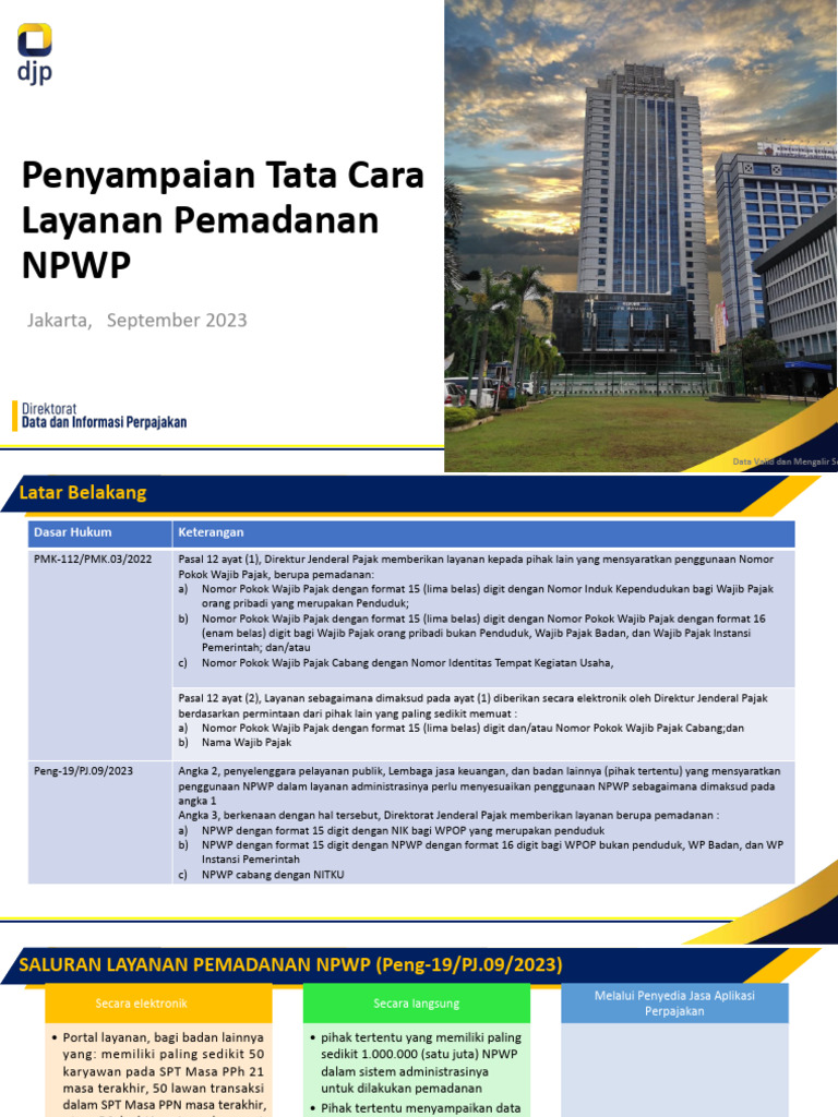 Tata Cara Layanan Pemadanan v1.3 | PDF