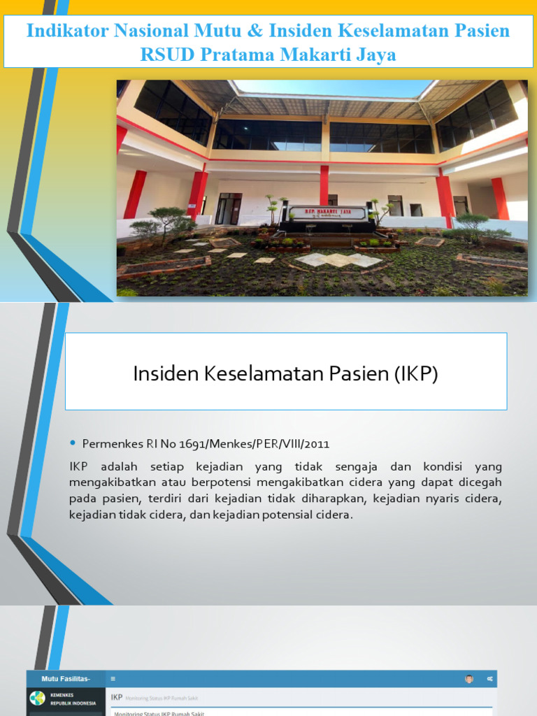 Presentasi INM Dan IKP | PDF