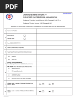 Sample Filled EPF Composite Declaration Form 11 | PDF | Access Control | Authentication