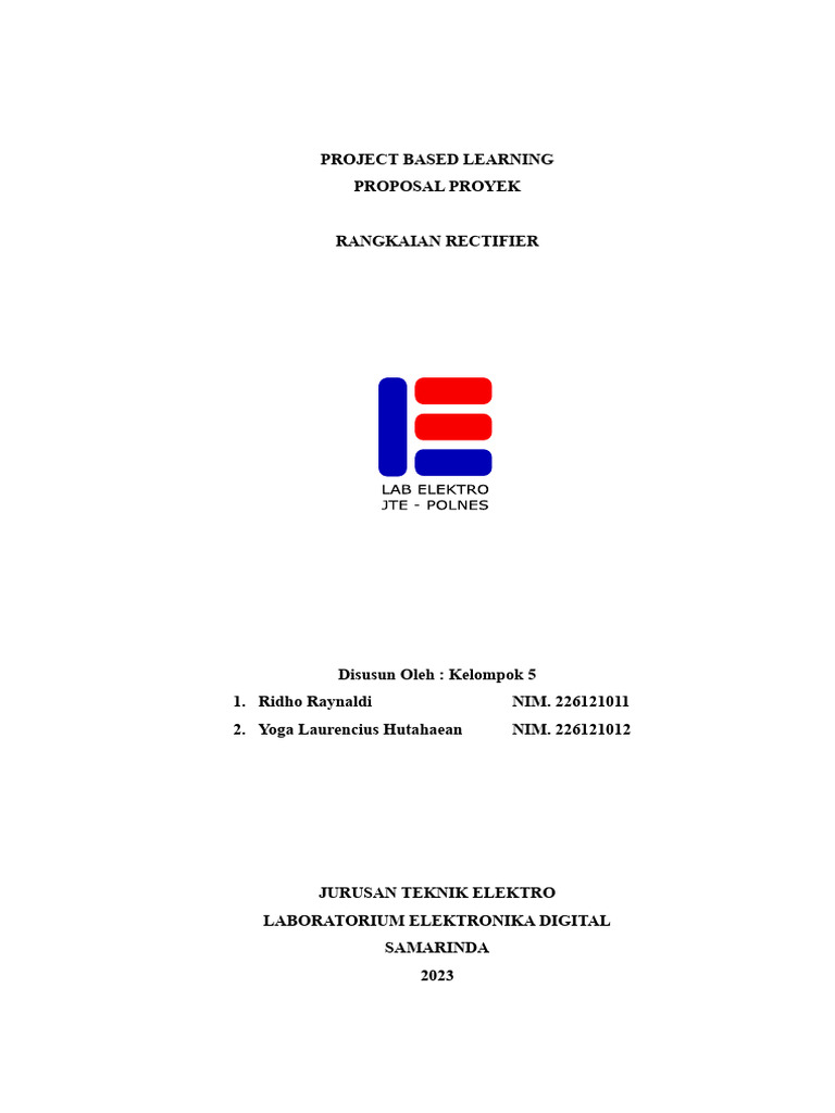 Rangkaian Rectifier dalam Proyek Elektronika | PDF | Teknologi & Rekayasa