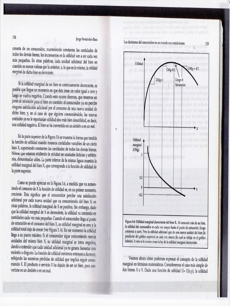 Teoría de la Utilidad. Fernadez Baca | PDF | Utilidad | Utilidad marginal