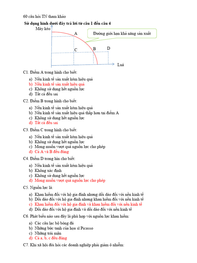 60 Câu TN Tham KH o | PDF