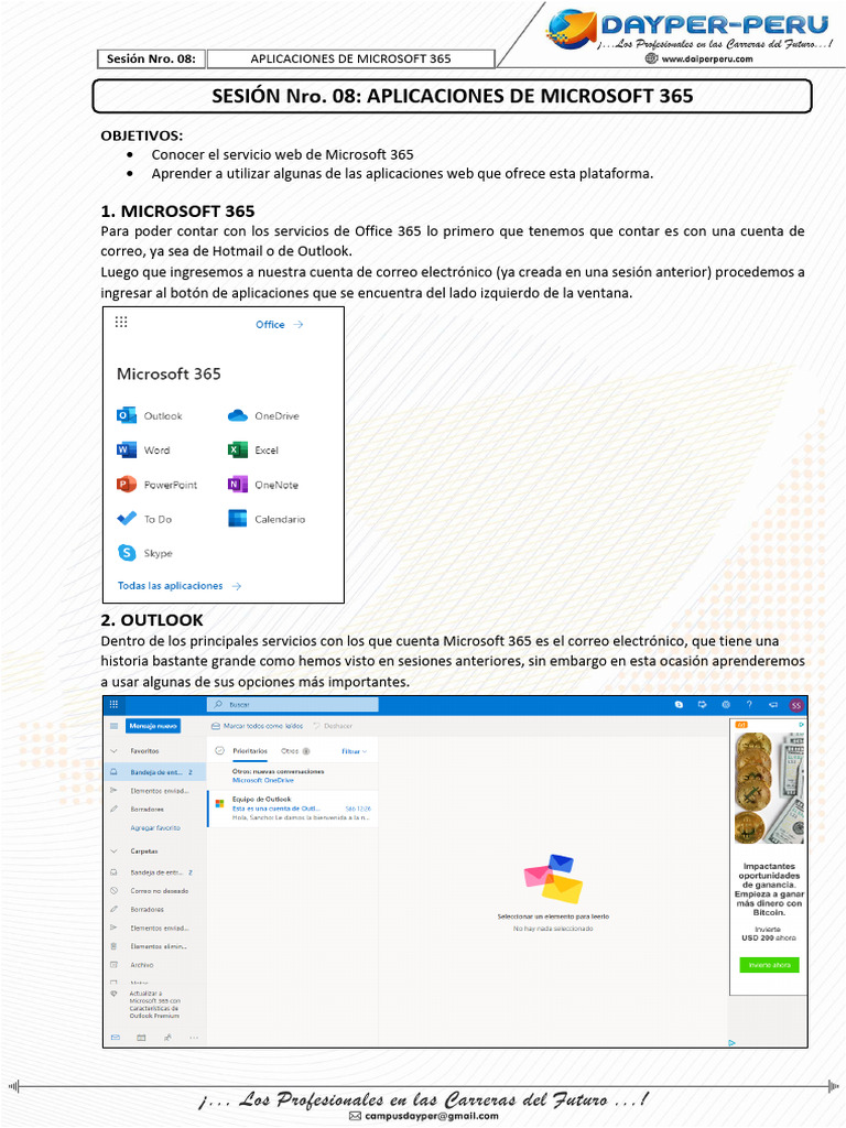 S8 - Aplicaciones de Microsoft 365 | PDF | Microsoft Office | Microsoft PowerPoint
