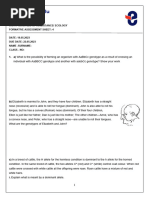 Grade 12 Pedigree Diagrams Guide | PDF | Genotype | Dominance (Genetics)