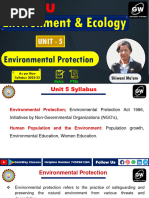 Environmental Studies Notes For Ug 1st Sem PDF | PDF