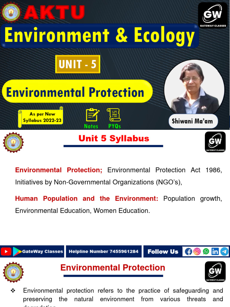 EVs Unit - 5 ONE SHOT | PDF | Environmental Protection | Environmental ... EVs Unit - 5 ONE SHOT | PDF | Environmental Protection | Environmental ...