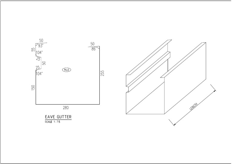 Eave Gutter | PDF